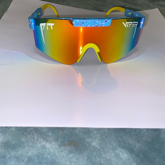 Accessories | Pit Vipers Inspired Blue Yellow | Poshmark